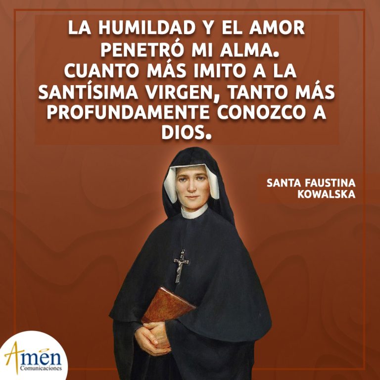Santa María Faustina Kowalska I Santo del día I Amén Comunicaciones ...